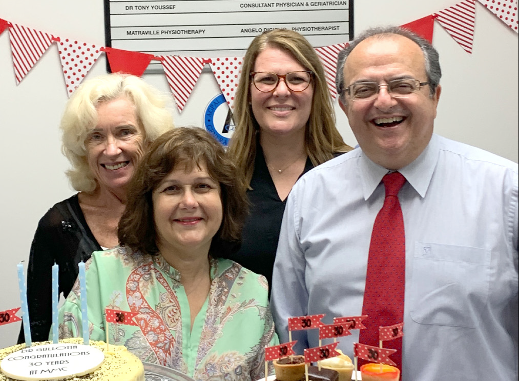 Matraville doctor scores three decades of service! - Allora! Italian ...