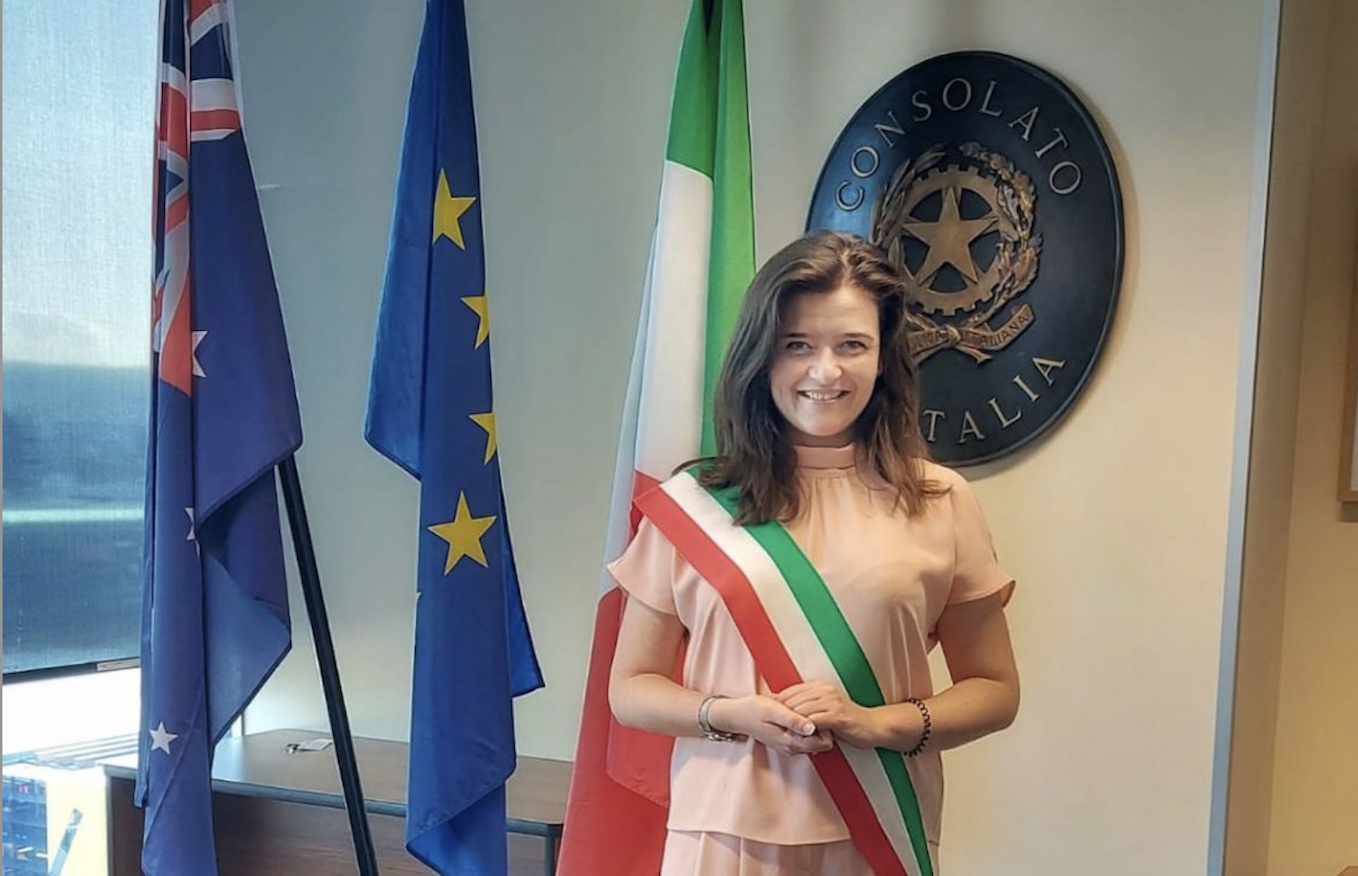 Luna Angelini Marinucci nuova console d’Italia a Brisbane - Allora ...